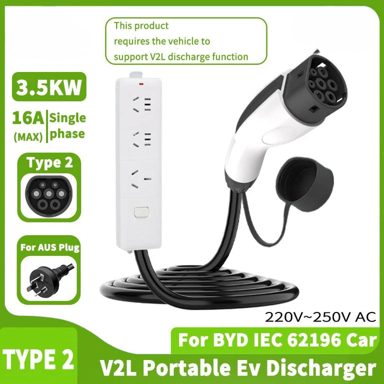 V2L Adapter Vehicle to Load Adapter Connector For BYD – BYDAC