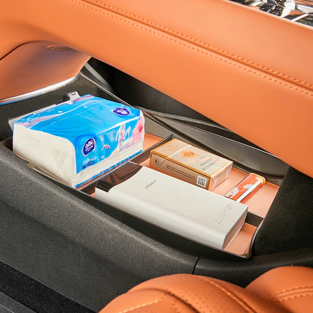 For 2024 2025 BYD Sealion 7 EV Central Control Lower Level Storage Box ...