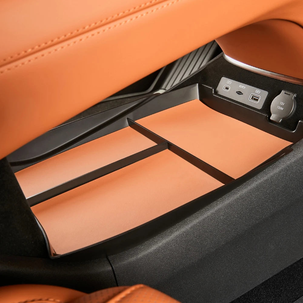 For 2024 2025 BYD Sealion 7 EV Central Control Lower Level Storage Box ...