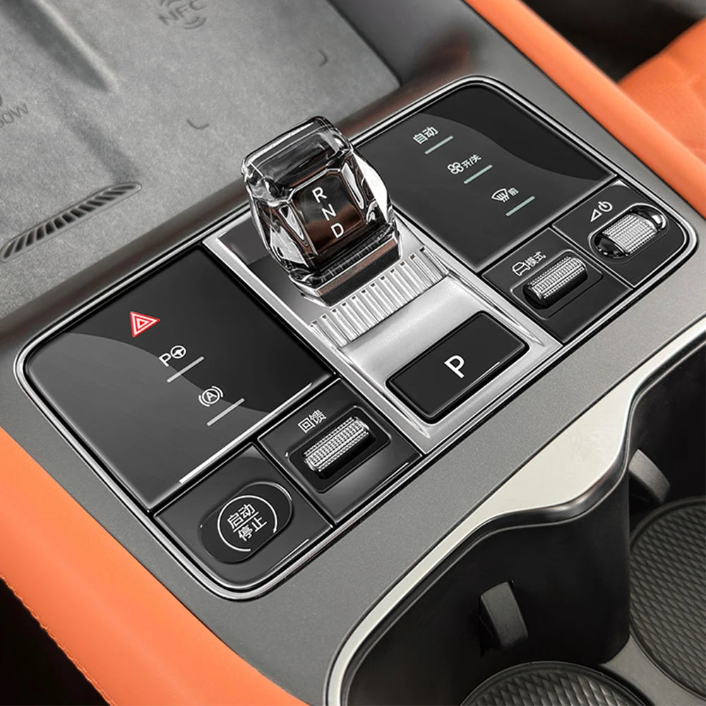 For 2024 2025 BYD Sealion 7 EV Drip Glue Shift Button Sticker Control ...