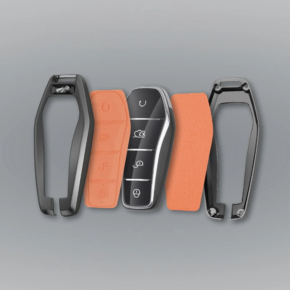 For 2024 2025 BYD Sealion 7 EV Special Original Car Color Alloy Key ...