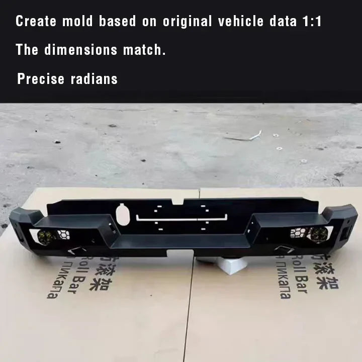 BYD Shark 6 Iron Steel Rear Bull Bar Bumper – BYDAC