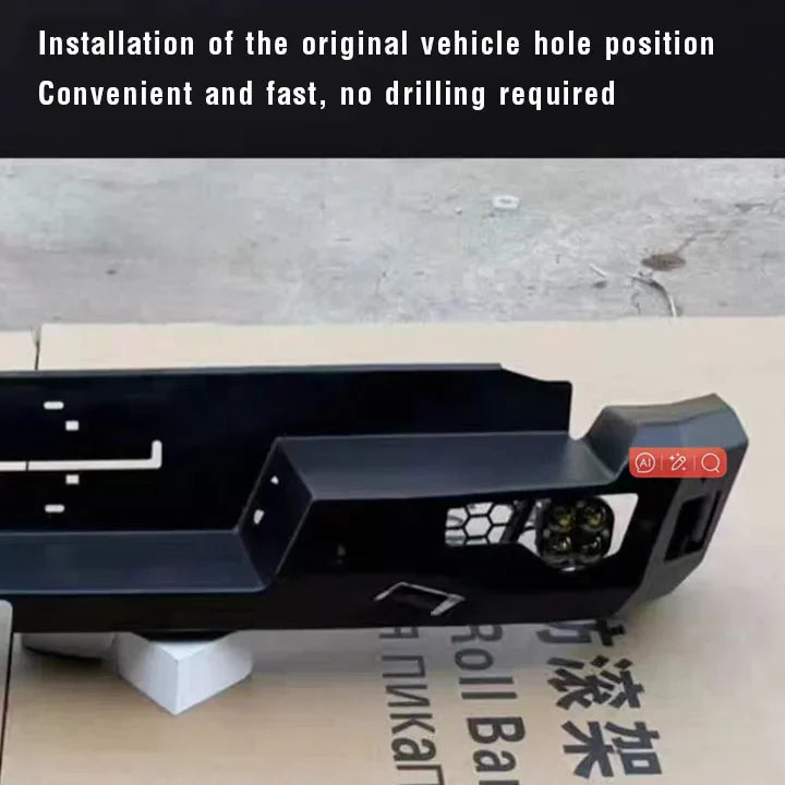 BYD Shark 6 Iron Steel Rear Bull Bar Bumper – BYDAC